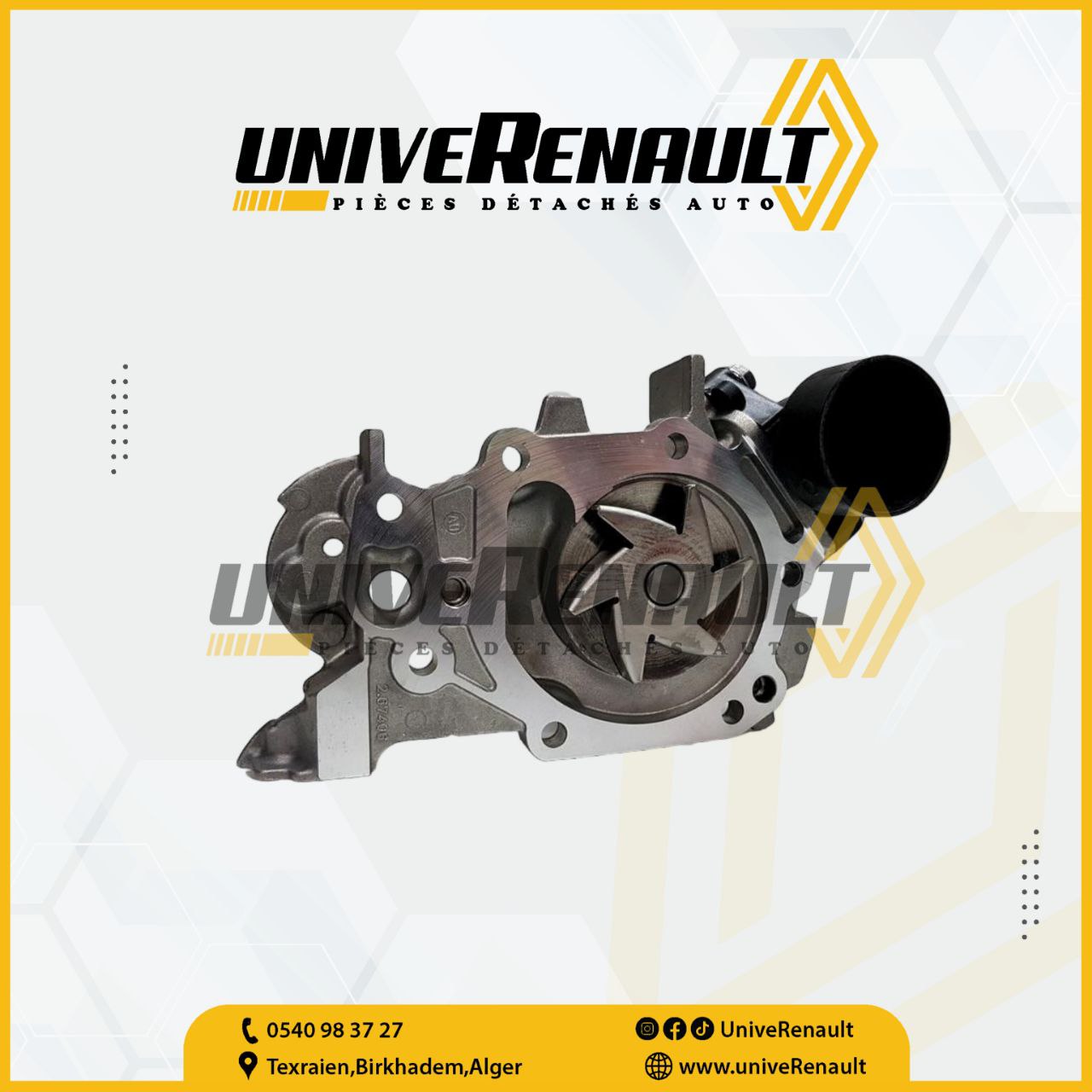 POMPE A EAU 1.2 16V CLIO II-III-IV/SYMBOL II/LOGAN II/TWINGO II GRAF ...